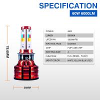 China Motorcycle Lighting System LED Headlight Bulb with Simple Installation 100% Plug Play for sale