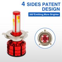 China Motorcycle Lighting System LED Headlight Bulb with Simple Installation 100% Plug Play for sale