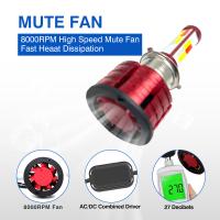 China Motorcycle Lighting System LED Headlight Bulb with Simple Installation 100% Plug Play for sale