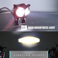 China Owl Shape 3570 Motorcycle External Spotlight 40W Aluminum Motorcycle Work Light for sale