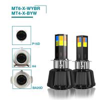 China YAYE AC/DC8-80V 8V 12V 24V P15D H4 Ba20D HS1 H6 H6M LED Motorcycle Headlight Bulb for sale