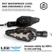 China Long-lasting Normal Light/Water Lamp Motorcycle Turn Signal Lights Lifespan 30000hours for sale