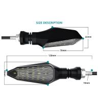 China CB500 Waterproof Motorcycle Led Turn Signal Light With Lifespan Of 30000hours for sale