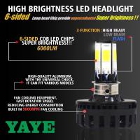 China 360 degrees COB Chip YAYE Universal Classic Bike M6 Headlight Motorcycle Led Advantage for sale