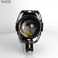 China U5 LED Projector Lens Headlight Motorcycle Spotlight With Aviation Aluminum Parts for sale