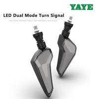 China 6500k Light Temperature DC12V Motorcycle LED Turn Signal Light With Water Lamp Design for sale