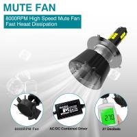 China YAYE 100W 12000LM 8 Side Emitting H4 Led Motorcycle Headlight with Durable and Design for sale