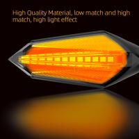 China 6500k Light Temperature YAYE ABS PC Water Lamp DC12V Motorcycle LED Turn Signal Indicator Light for sale
