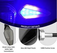 China DC12V Voltage Motorcycle LED Turn Signal Indicator Light for Normal Light Performance for sale
