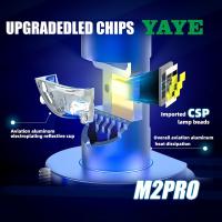 China Long Operating Life ≥50000 Hours YAYE Retrofit Projector Light H4 LED Headlight Bulb for sale