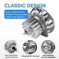 China Universal Motorcycle Built-in LED Headlight DC12V 45W 4500LM Durable Construction for sale