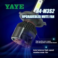 China 6500K COB LED Motorcycle Headlights HS1 H4 H7 H11 S2 50W 5000LM AC DC for Motocicleta for sale