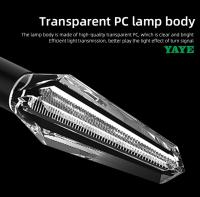 China Motorcycle LED Dynamic Turn Signal Light with 30000hours Lifespan and ABC PC Material for sale