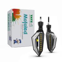 China DC12V Yellow LED Water Flow Turn Signal Warning Light for YAYE Motorcycle 2385 for sale