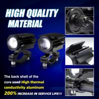 China 3570CSP YYFJD-JRY YAYE Motorcycle LED Mini Spot Light 16W 1600LM AC DC 8V 80V Yellow White for sale