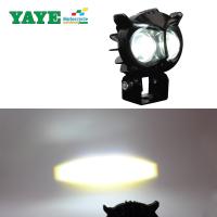 China 30000H Lifespan Motorcycle LED Headlights with 12-80V Voltage and Two-color Fog Lights for sale