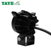 China 30000H Lifespan Motorcycle LED Headlights with 12-80V Voltage and Two-color Fog Lights for sale