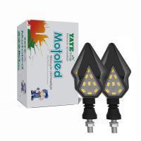 China White / Blue / Red / Yellow LED Rear Tail Turning Light for Universal 10mm Steering Lamp for sale