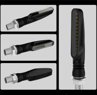 China Lifespan 30000h Motorcycle Turn Signal Indicator ABC PC Motorbike Indicators for sale