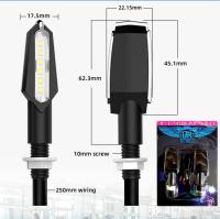 China Universal 12V Motorcycle Water Lamp Blinker Turn Signal Light with Flashing Indicator for sale