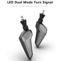 China Motorcycle LED Bar Turn Signal 12 LED Indicator for Straight Turns 30000 Hour Lifespan for sale