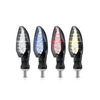 China Yellow White Blue Red Motorcycle Led Turn Signals DC12V Moto Dynamic Headlights for sale