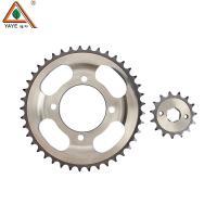 China Gn125 Motorcycle Sprocket Set 42t-15t 428h-116l Motorcycle Chain Sprocket for sale