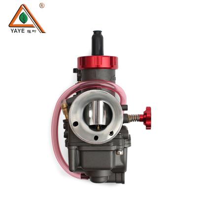 China Pe30 30mm Silver Motorcycle Carburetor For 175cc 200cc 250cc Moto Racing Off Road for sale
