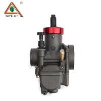 China Pe30 30mm Silver Motorcycle Carburetor For 175cc 200cc 250cc Moto Racing Off Road for sale