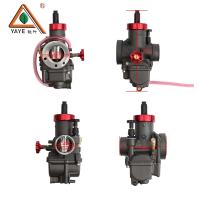 China Pe30 30mm Silver Motorcycle Carburetor For 175cc 200cc 250cc Moto Racing Off Road for sale