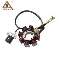 China 8 Pole 3 Hole Motorcycle Magneto Coil For Honda CG125 CG150 Motorcycle Ignition Parts for sale