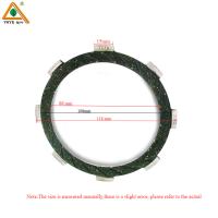 China motorcycle rubber based clutch Plate paper based friction sheet125cc 150cc 200cc For HONDA- CG125 CG150 CG200 for sale