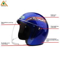 China Hd anti-fog lens Half Face Motorcycle Helmet off-road helmet  For Adults Helmet Motorcycle Accessories Head Guard for sale