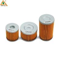 China Paper core Automotive Accessories  motorcycle engine oil filter fit for  GS GN250 NS200 LC135 BM150 SHOGUN TVS-KING for sale
