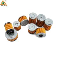 China Paper core Automotive Accessories  motorcycle engine oil filter fit for  GS GN250 NS200 LC135 BM150 SHOGUN TVS-KING for sale