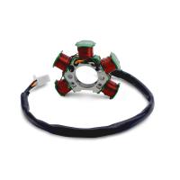 China TVS-5 Magnet Motor Stator Coil New Condition Plastic Ignition Coil for Motorcycle Parts Packed in Box for sale