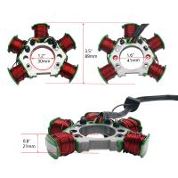 China TVS-5 Magnet Motor Stator Coil New Condition Plastic Ignition Coil for Motorcycle Parts Packed in Box for sale