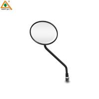 China Round Motorcycle Mirror Universal   Modified Rearview Motorcycle Mirror  Hd white lenses Easy to install Rearview for sale