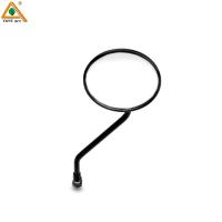 China Round Motorcycle Mirror Universal   Modified Rearview Motorcycle Mirror  Hd white lenses Easy to install Rearview for sale