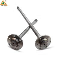 China 6 bolts tricycle full floating axle half shaft Transmission Parts Rear Axle 6 teeth suspended half shaft and holoaxis for sale