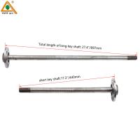 China 6 bolts tricycle full floating axle half shaft Transmission Parts Rear Axle 6 teeth suspended half shaft and holoaxis for sale