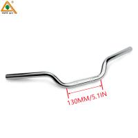 China Motorcycle Retro 22MM Modified Faucet Direction Handlebar Steel Pipe Handlebar  Universal version Modified Handlebar for sale