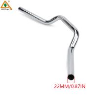 China Motorcycle Retro 22MM Modified Faucet Direction Handlebar Steel Pipe Handlebar  Universal version Modified Handlebar for sale
