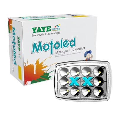 China YAYE CD70 12V Motorcycle LED Headlight with DRL High Low Beam for sale