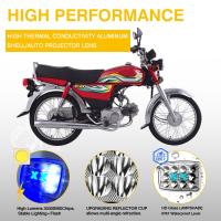China YAYE CD70 12V Motorcycle LED Headlight with DRL High Low Beam for sale