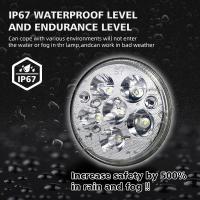 China YAYE 5.75 Inch GN125 LED Headlight with DC12V High Thermal Conductivity Aluminum and Daytime Running Light for sale