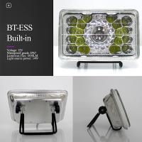 China YAYE High Power 18 Beads Motorcycle LED Square Headlight with 1800LM Brightness and 50000 Hours Lifespan for sale