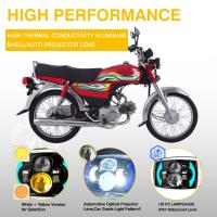 China CD70 Motorcycle LED Headlight with 1 Year Warranty 30W Power and 3000LM Luminous Flux for 70cc Bikes for sale