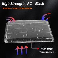 China CG125 Motorcycle LED Headlight with Red Skull DRL 18LED Chip and 50000 Hours Lifespan for sale