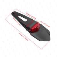 China Motorcycle LED Tail Light with 10LED Chip ABS Plastic Housing and 1 Year Warranty for Retrofit Upgrade for sale